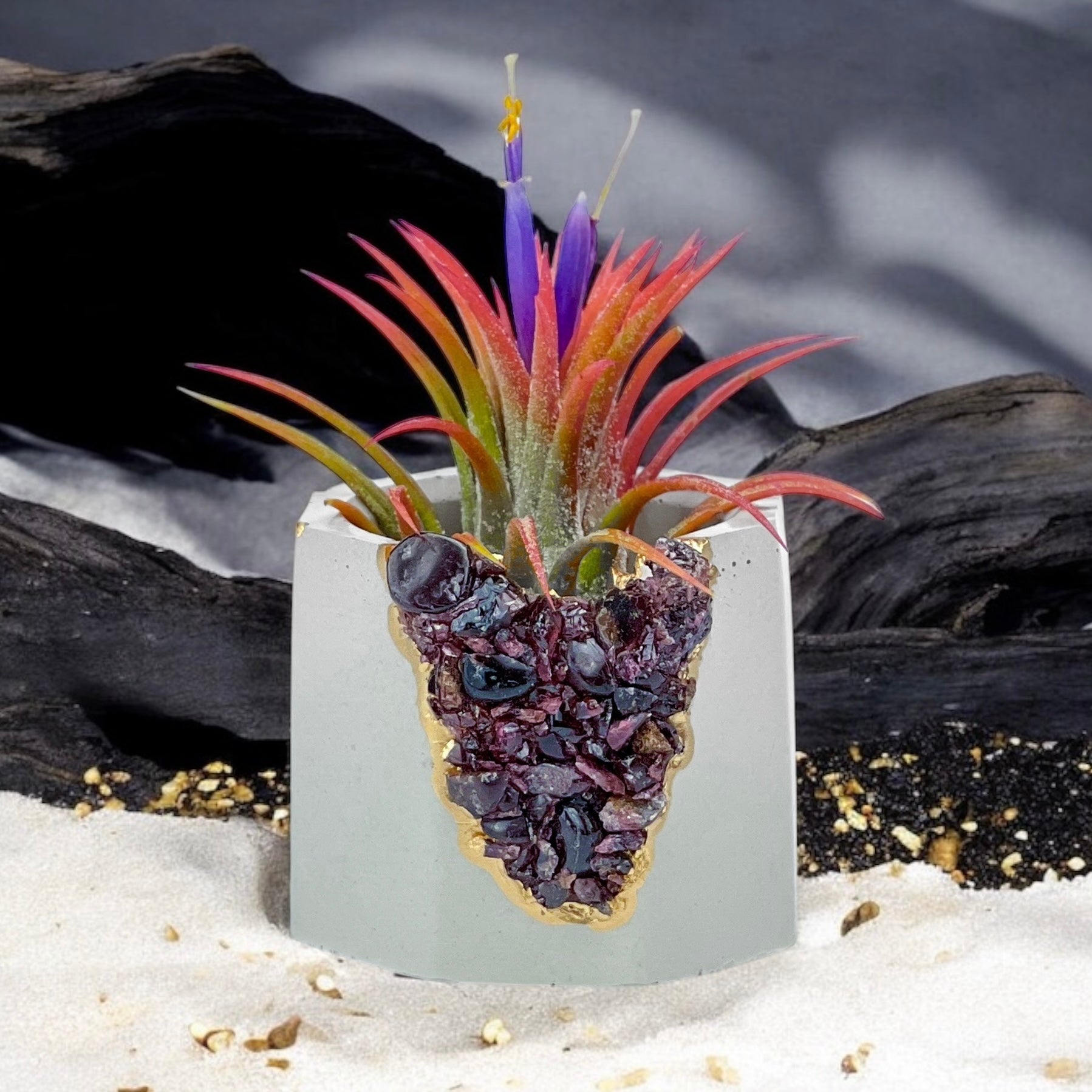 GARNET GEODE PLANTER | The American Gringo